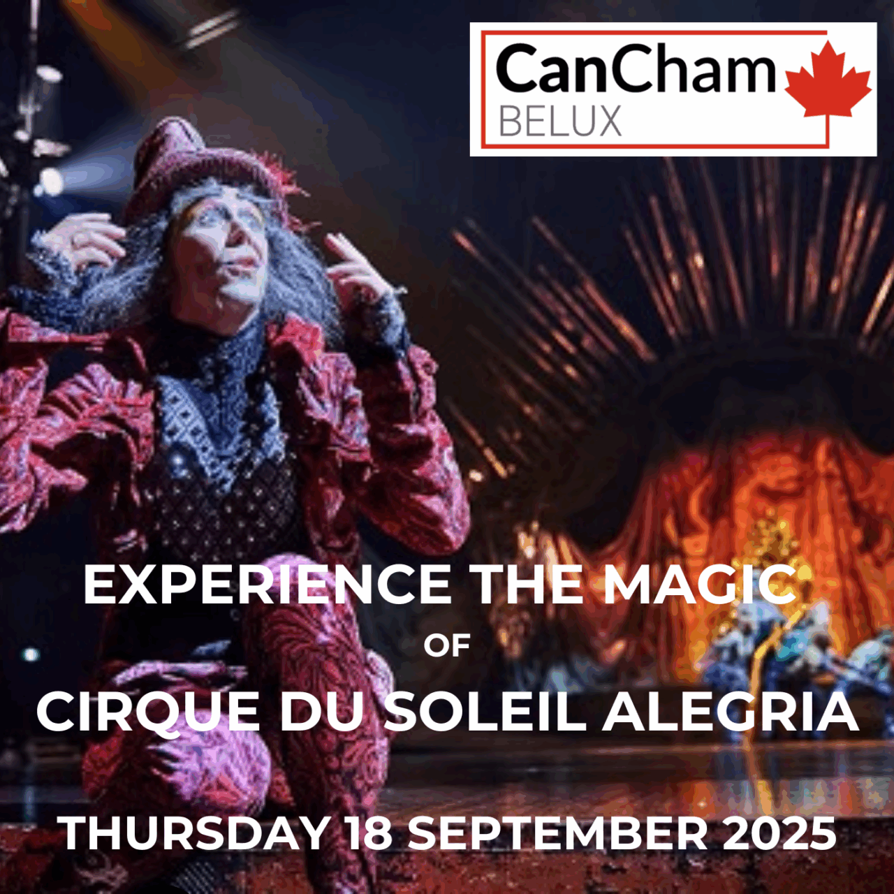 18.09.2025 : EXPERIENCE THE MAGIC OF CIRQUE DU SOLEIL ALEGRIA | Cancham ...